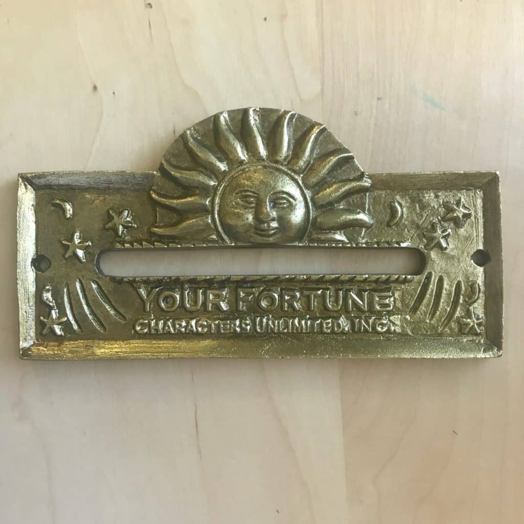 Fortune Ticket Plate - Characters Unlimited