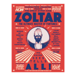 Zoltar Poster - Characters Unlimited