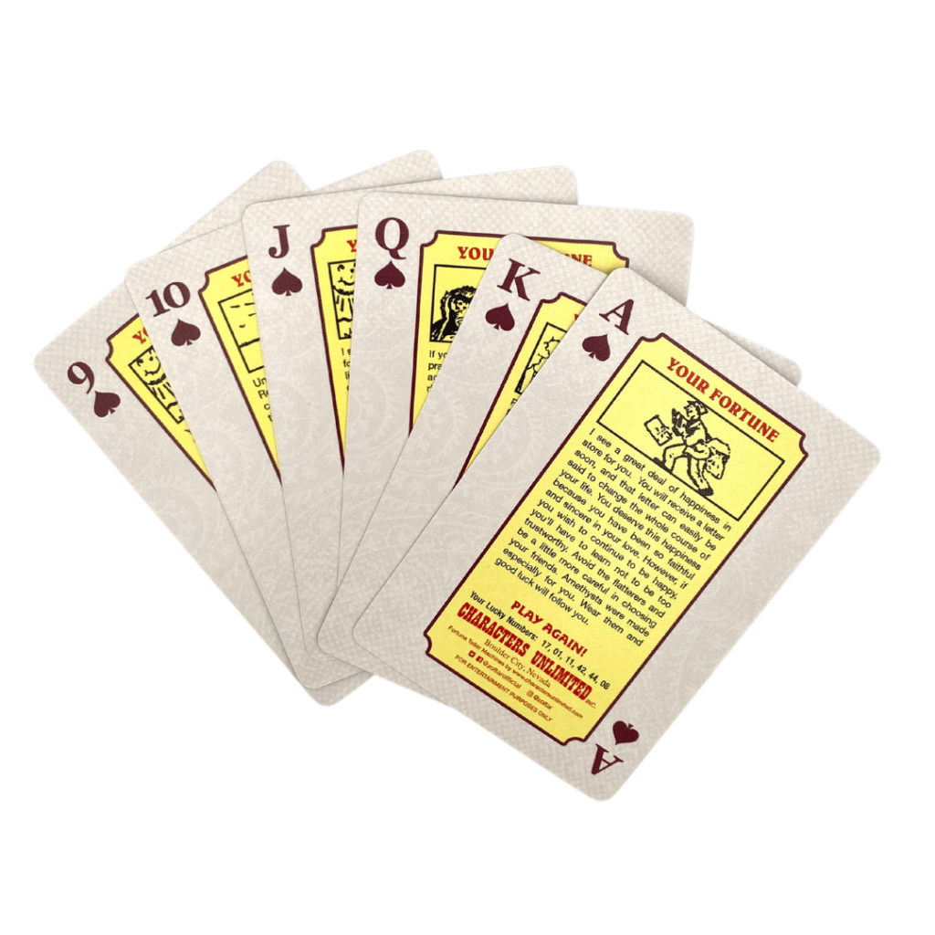 Zoltar Playing Cards - Characters Unlimited