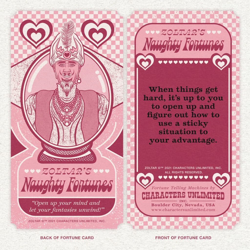 Fortune Ticket Plate - Characters Unlimited